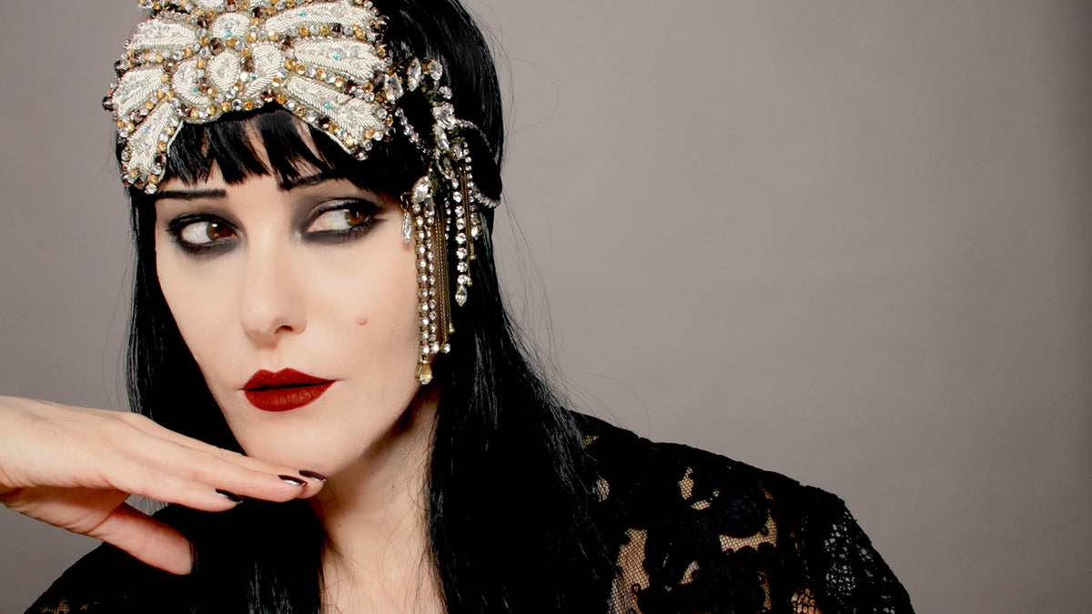 Silent Movie Vamp - Costume Party Makeup Tutorial | Lisa Eldridge