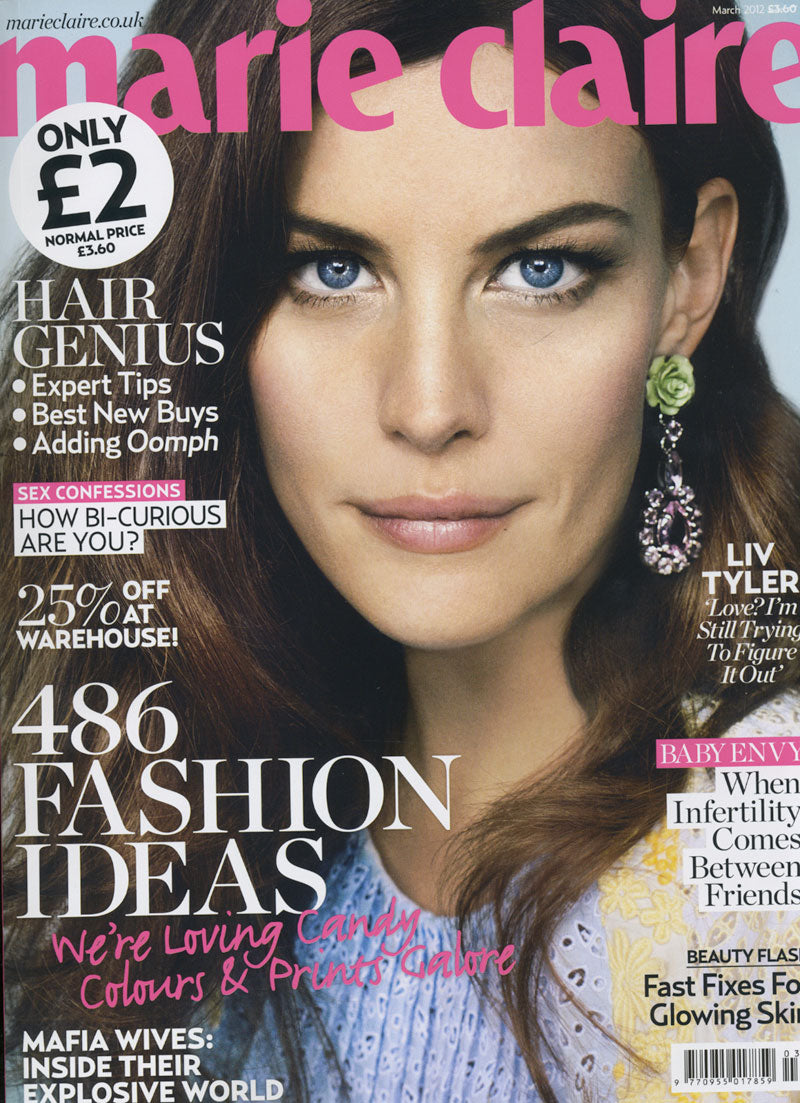 Marie Claire - Marc Hom - Liv Tyler | Lisa Eldridge