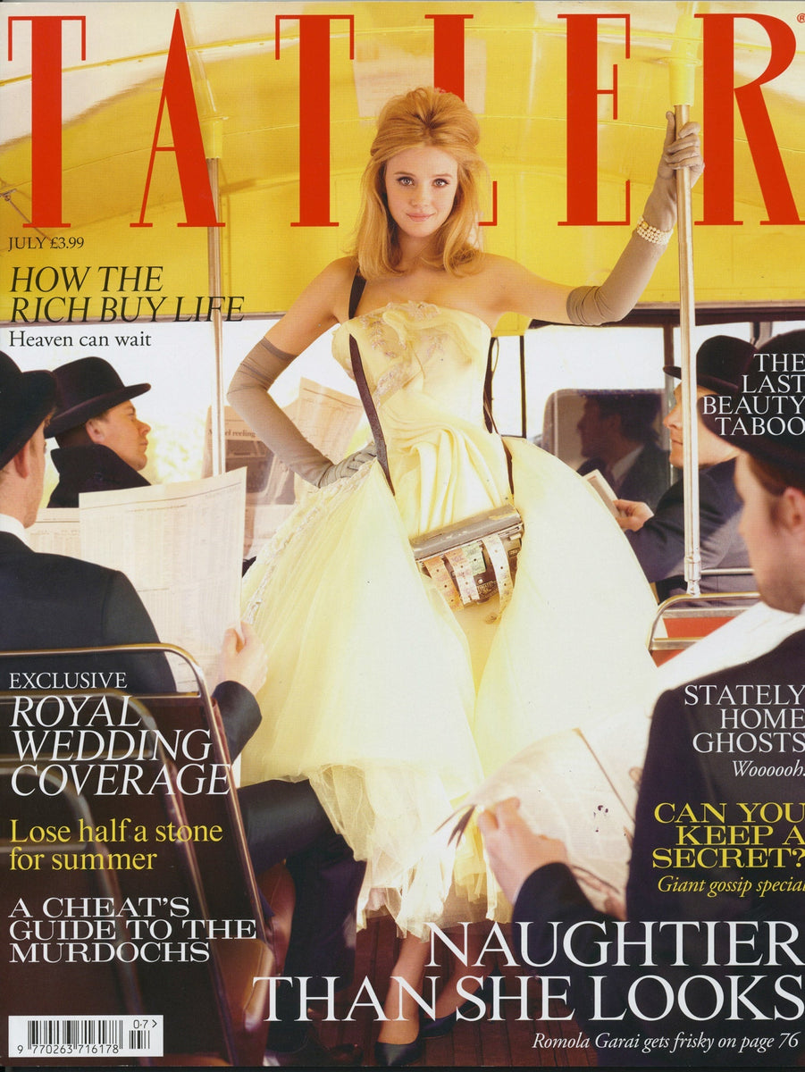 Tatler - Robert Wyatt - Romola Garai | Lisa Eldridge