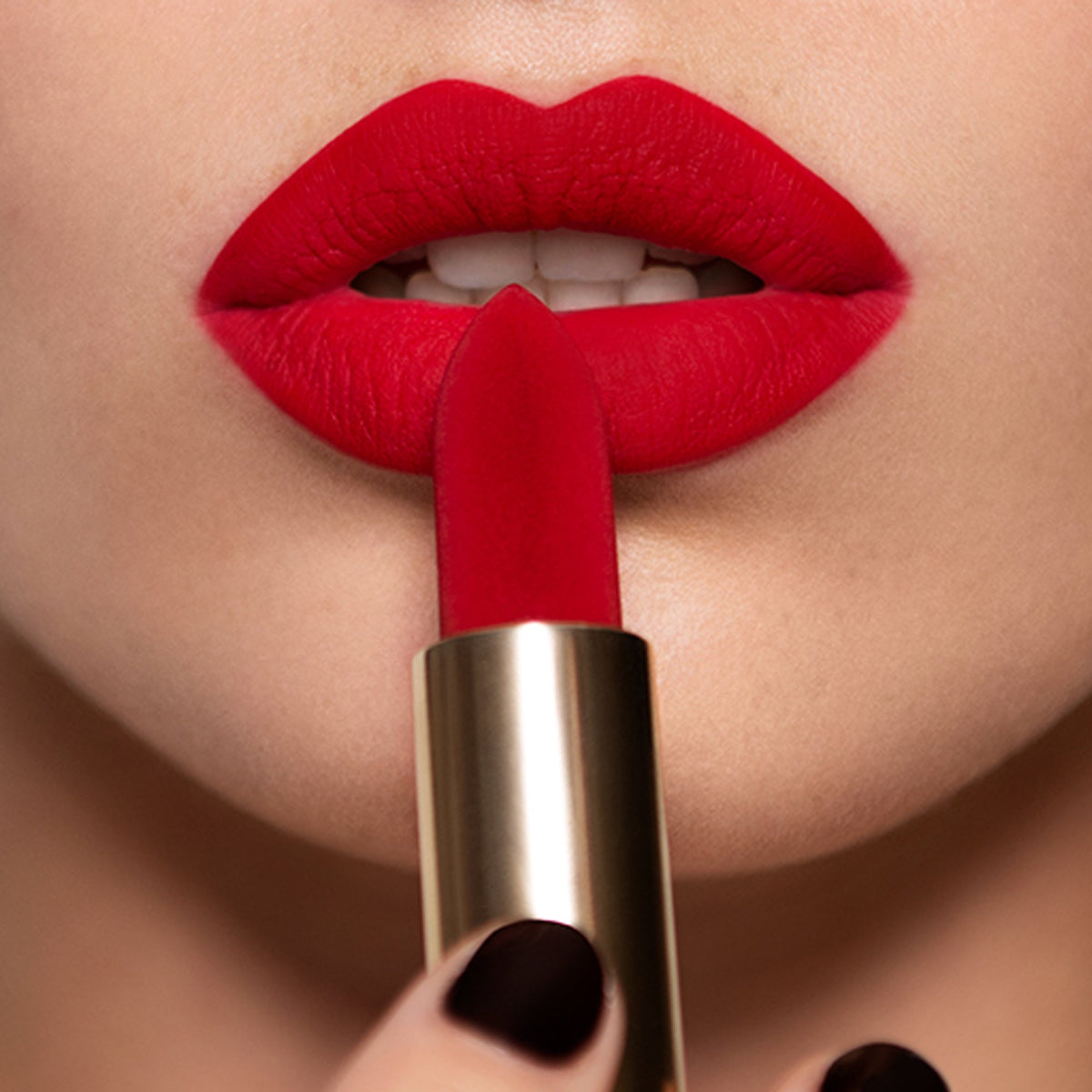 Red Lipstick for Olive Skintones | Lisa Eldridge